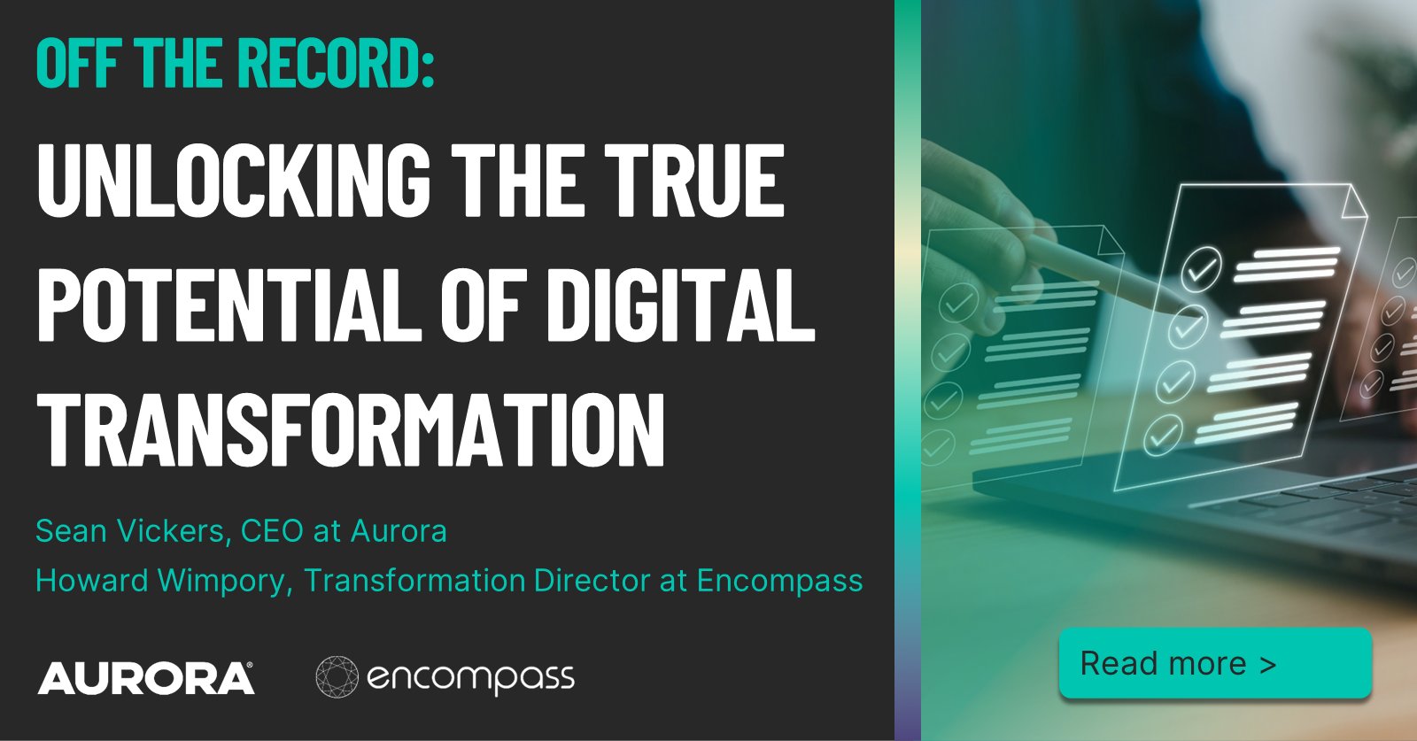 Aurora x Encompass 'Off the Record' — Aurora CLM