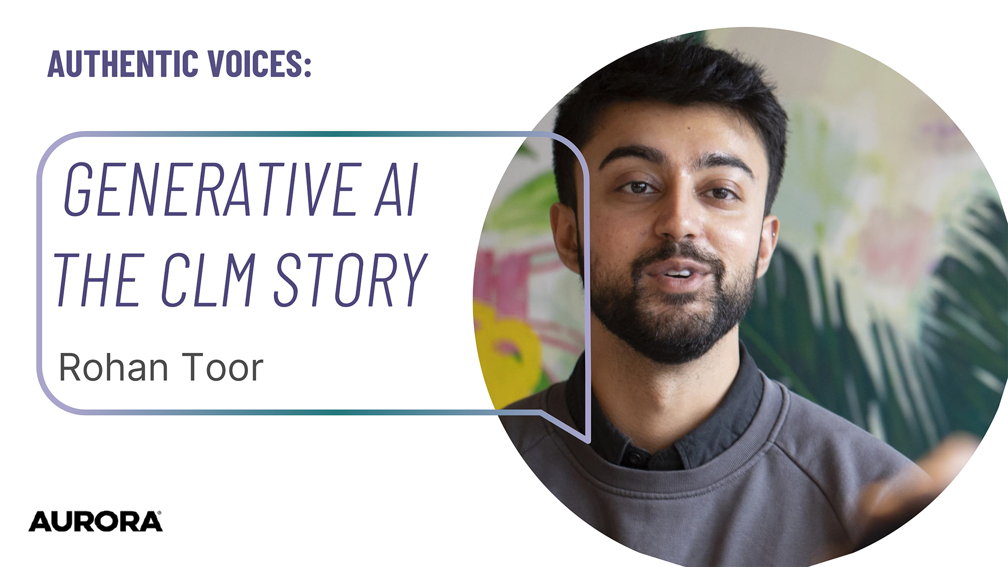 Generative AI - The CLM Story — Aurora CLM
